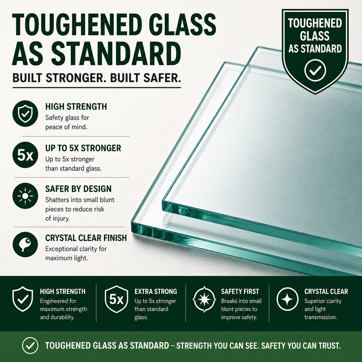 6x4 Glass Greenhouse | Free UK Delivery | Total Sheds
